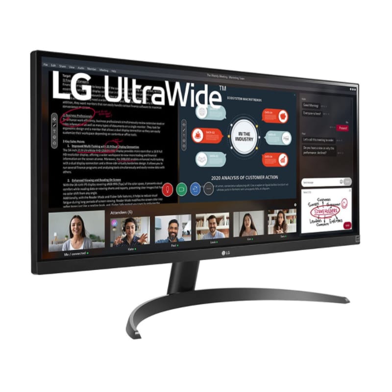 Ergonomica Desk | Monitor LG Ultrawide de 29 pulgadas 29wp500-b HD IPS